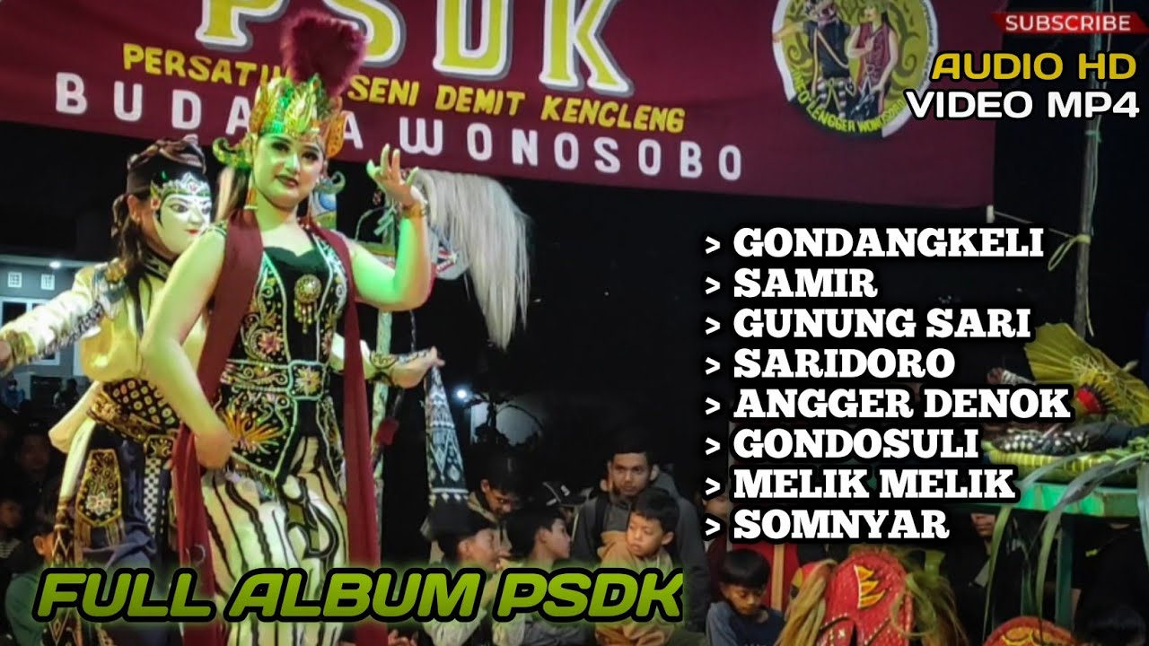 FULL ALBUM PSDK BUDAYA WONOSOBO🔴LIVE LAPANGAN MLIPAK - YouTube