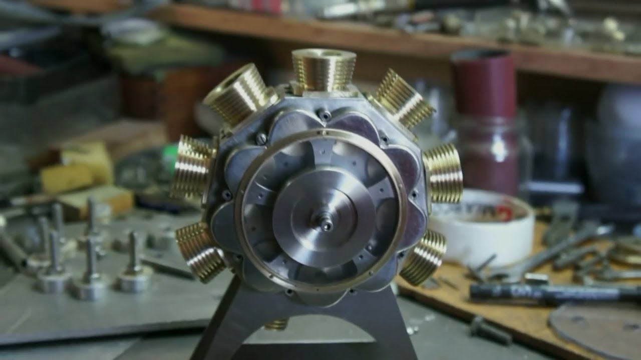 Motor Radial 9 Cilindros.Parte 2. (9 Cylinders Radial Engine.Part 2 ...