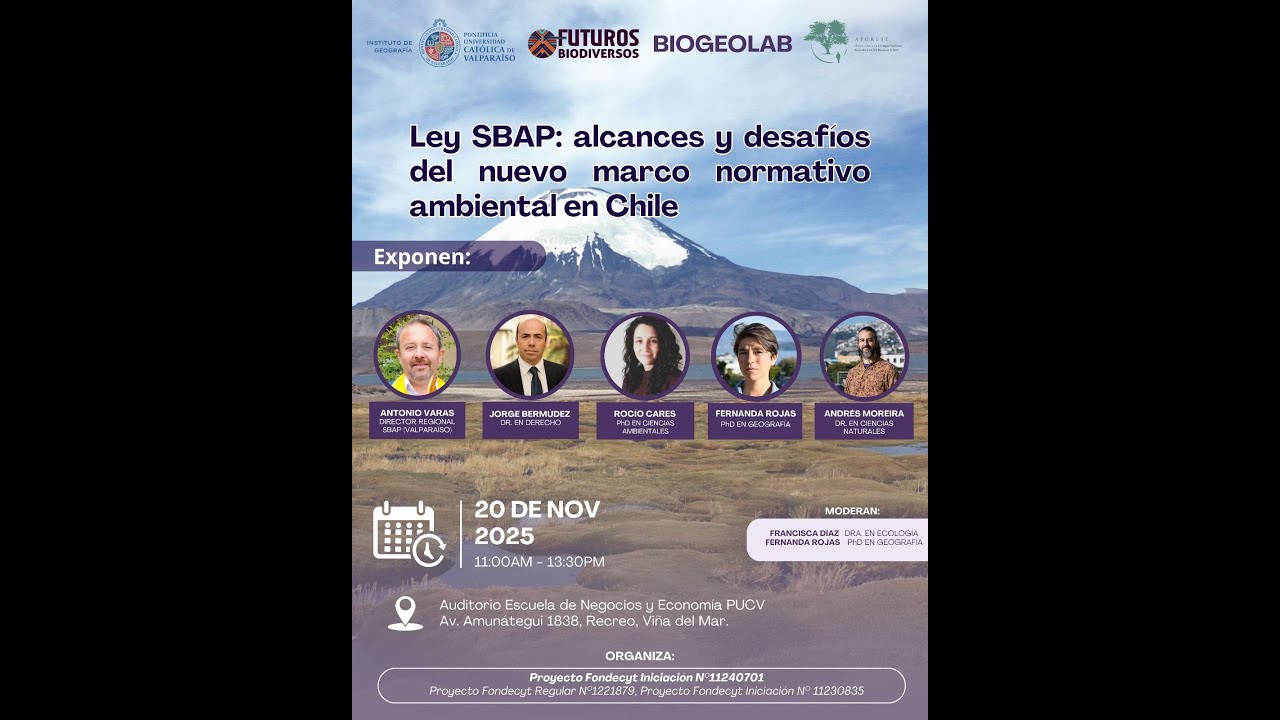 Seminario Ley SBAP: alcances y desafíos del nuevo marco normativo ...