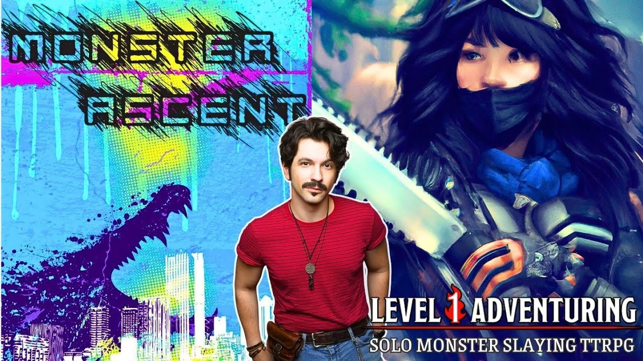 MONSTER ASCENT: Solo Kaiju-Slaying RPG! Actual Play by Wolfe Scott of ...