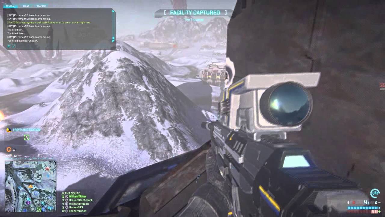 Planetside 2 Sniper Gameplay - YouTube
