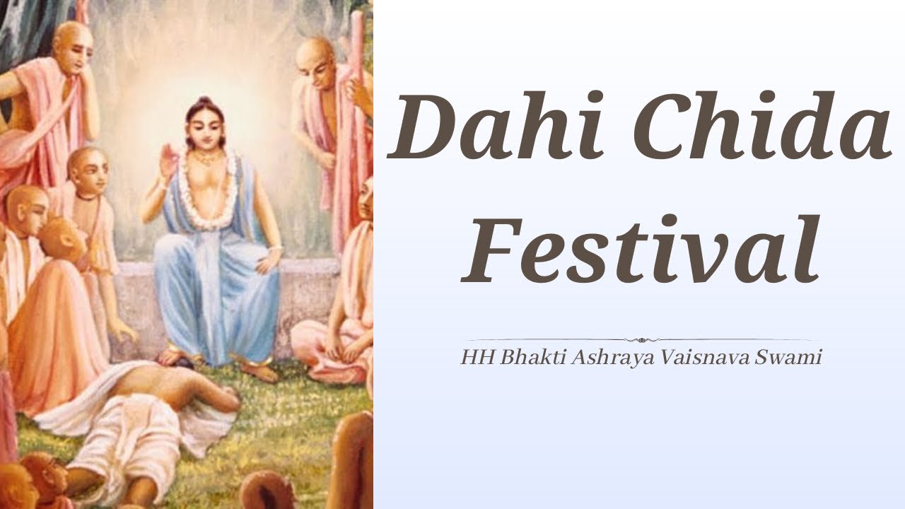 Dahi Chida Festival | ISKCON Delhi | HH Bhakti Ashraya Vaisnava Swami ...