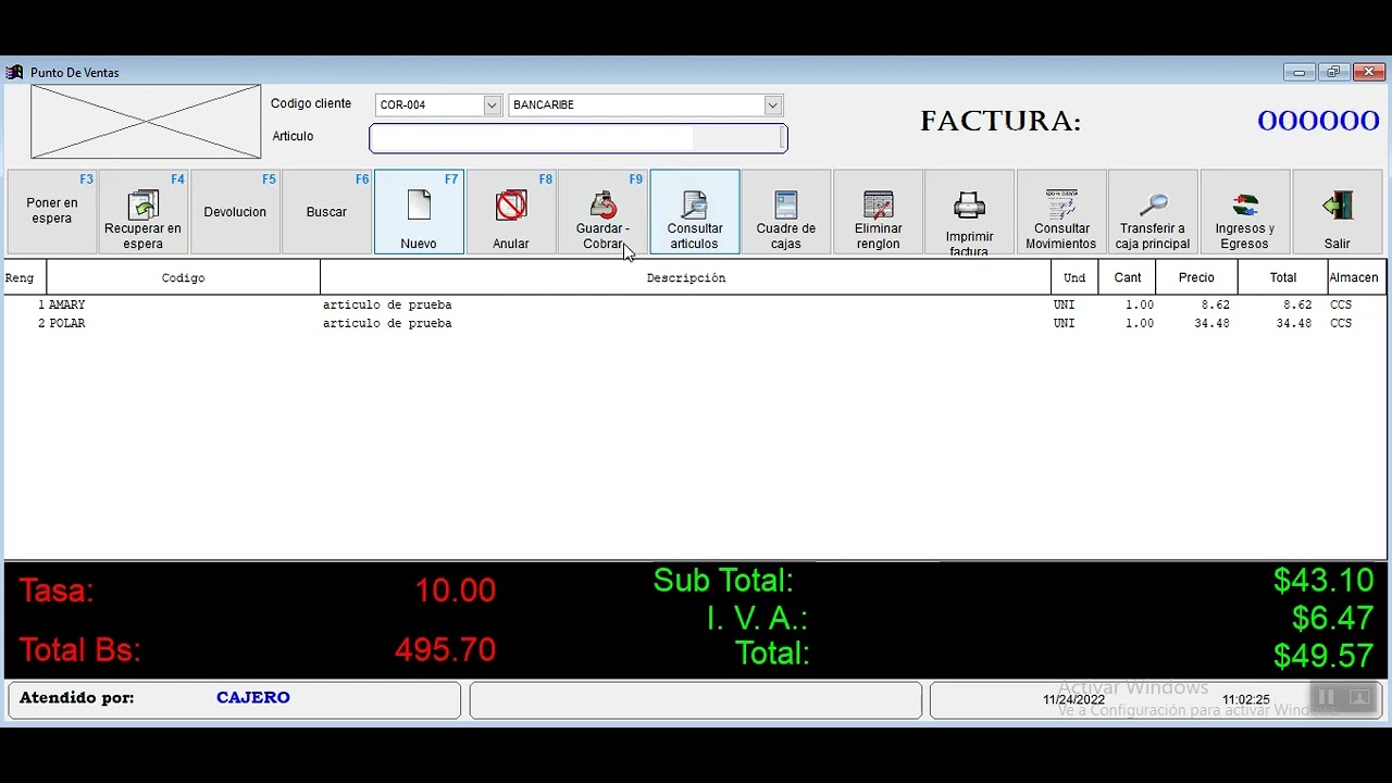 Punto de venta PROFIT PLUS!!! - YouTube
