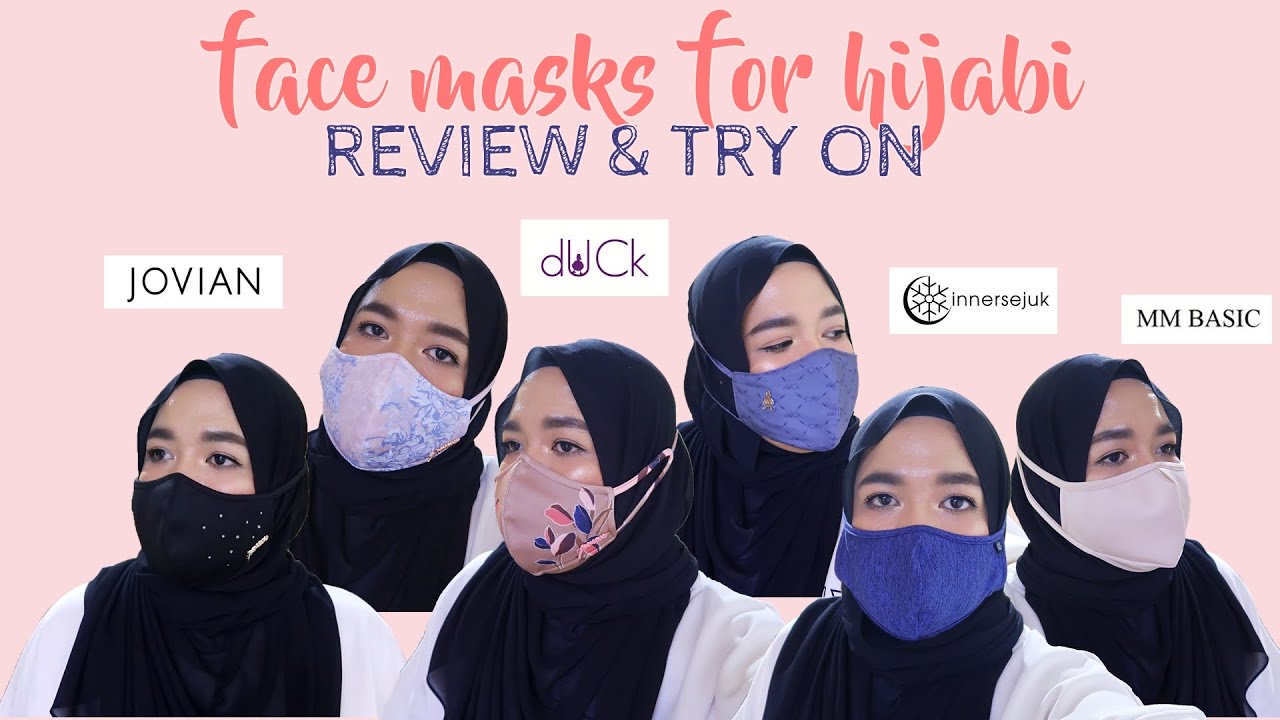 i tried bunch of face masks for hijabi so here's my review - YouTube