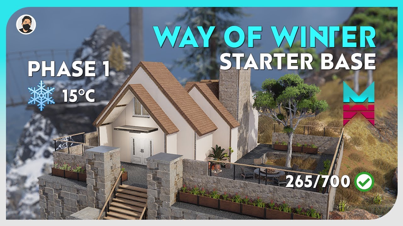 Creating Phase 1 WINTER STARTER BASE (15°C) in ONCE HUMAN!: Base ...