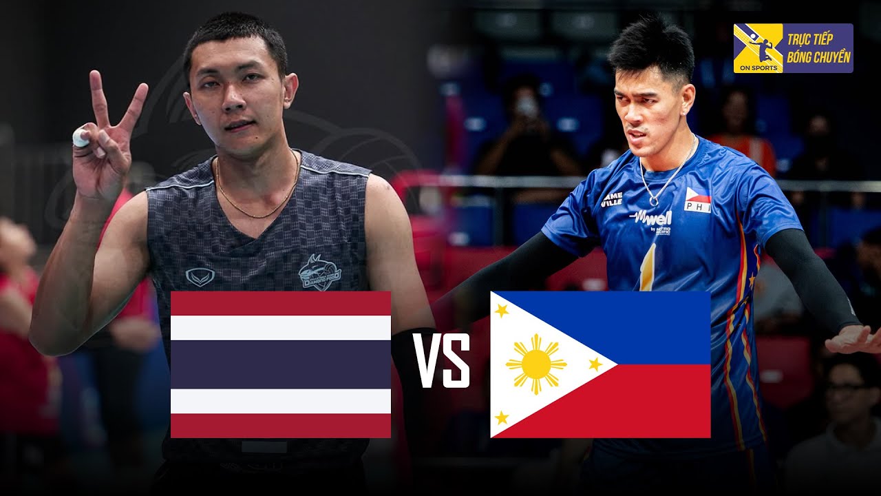 Full HD Thailand vs. Philippines | Anuchit Pakdeekaew vs. Bryan Bagunas Men's Volleyball - YouTube