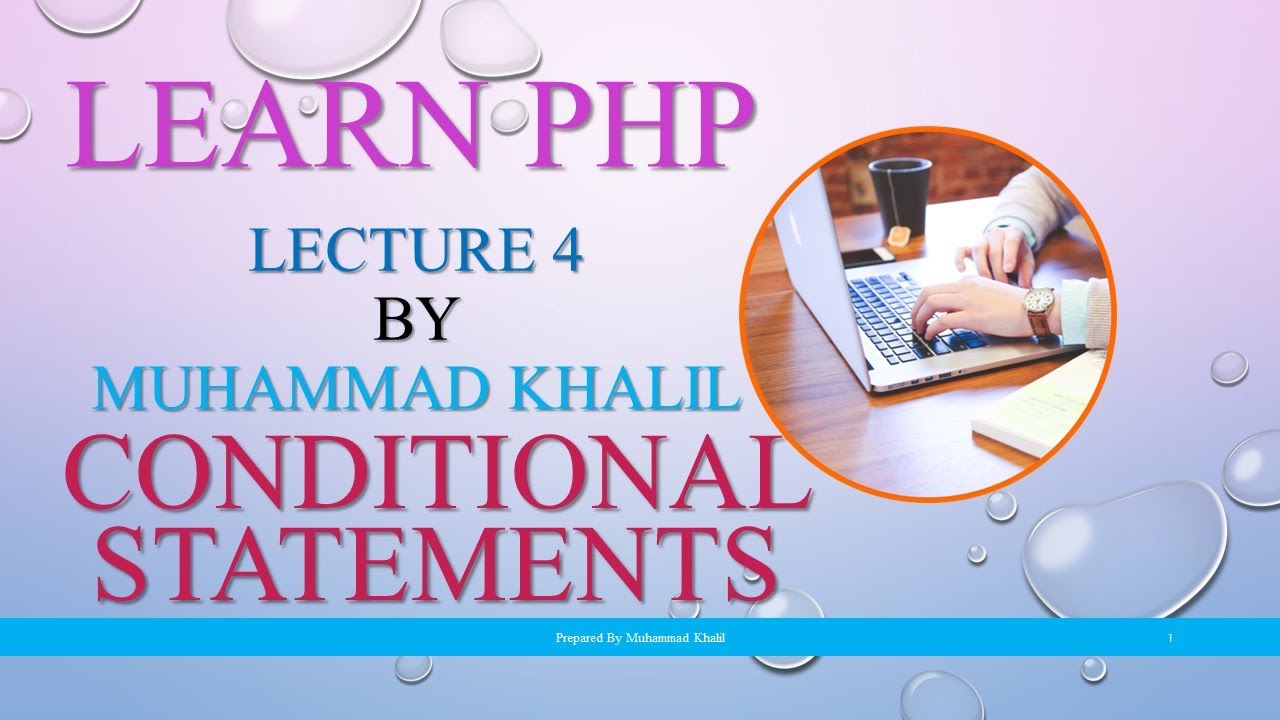 conditional statements in php, if condition, else condition, if else condition - YouTube