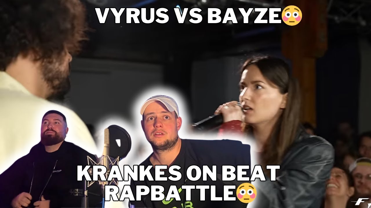 VYRUS vs BAYZE 😳 FUTURE OF BATTLERAP 😊 ON BEAT RAPBATTLE / REACTION ...