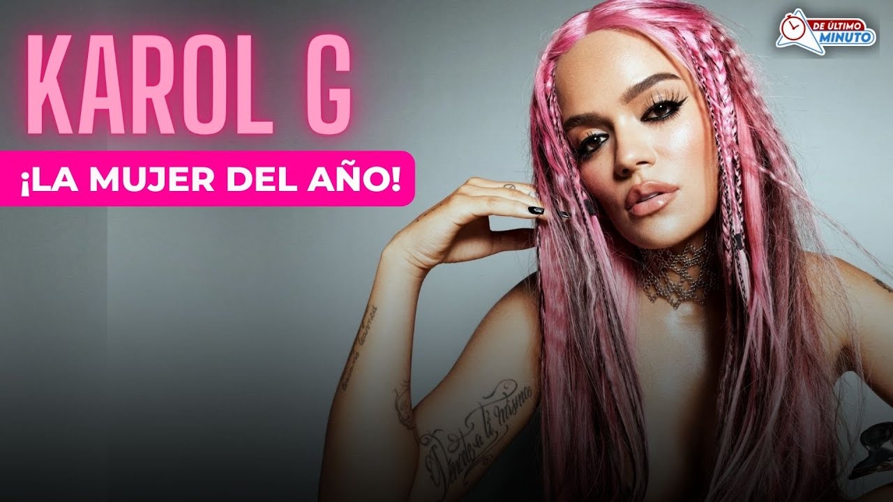 KAROL G ES RECONOCIDA POR BILLBOARD COMO LA MUJER DEL AÑO 2024 - YouTube