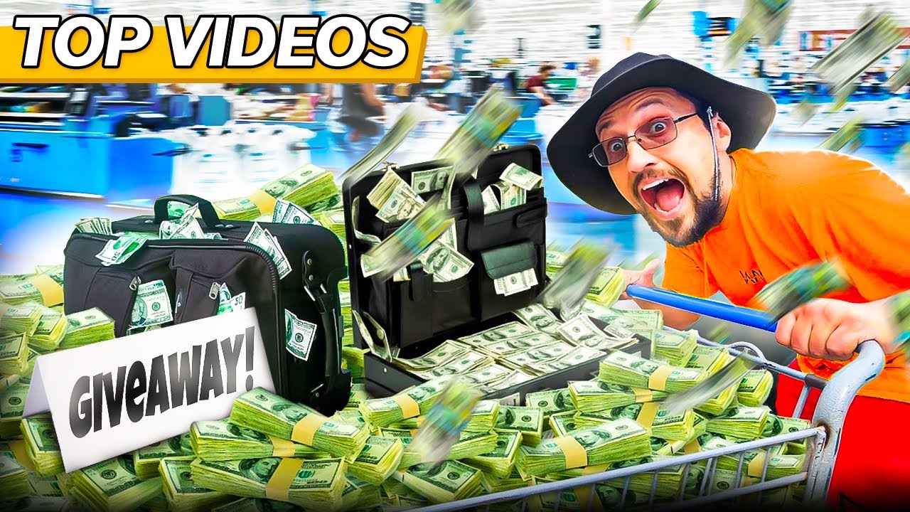 Biggest Giveaway to Strangers! | FV Family Top Videos - YouTube