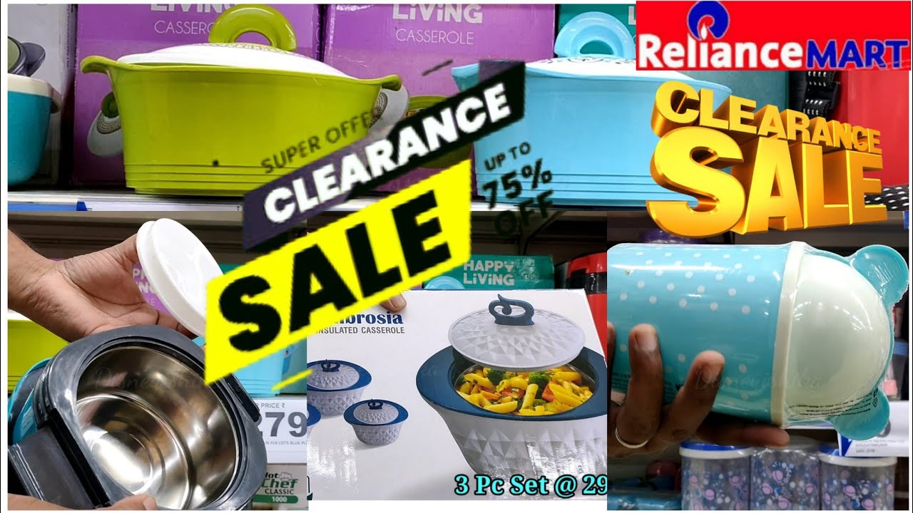 Reliance Smart Latest Kitchenware Collection Sale || Reliance Smart ...