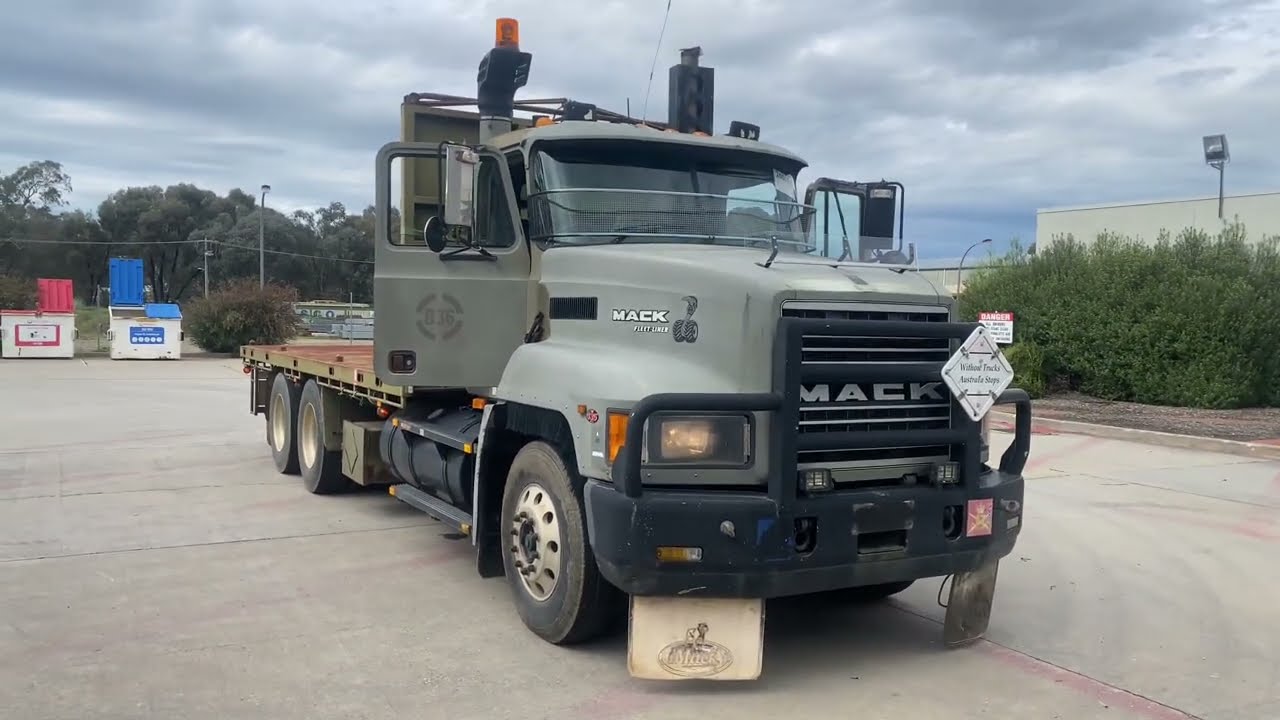 Mack FleetLiner Tray ARN 203682 - YouTube