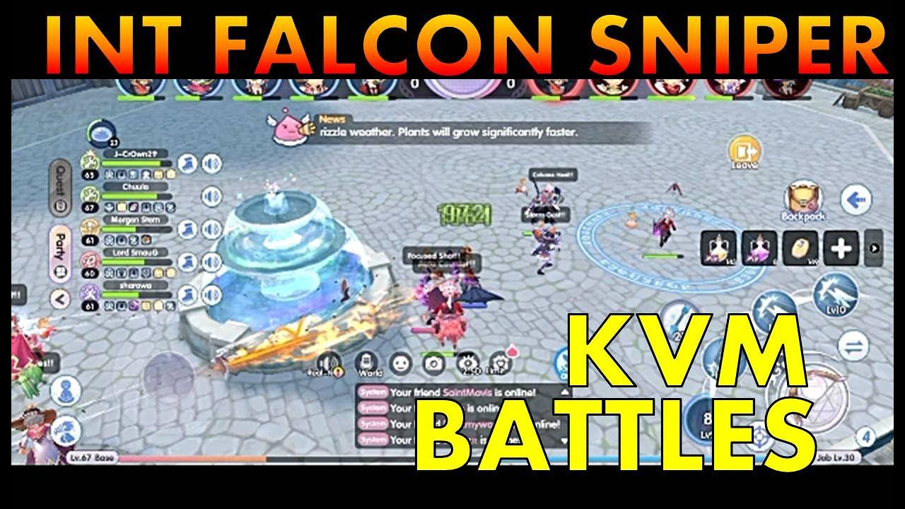 [ROX] Ragnarok X: Next Generation INT SNIPER - AUTO FALCON KVM - YouTube