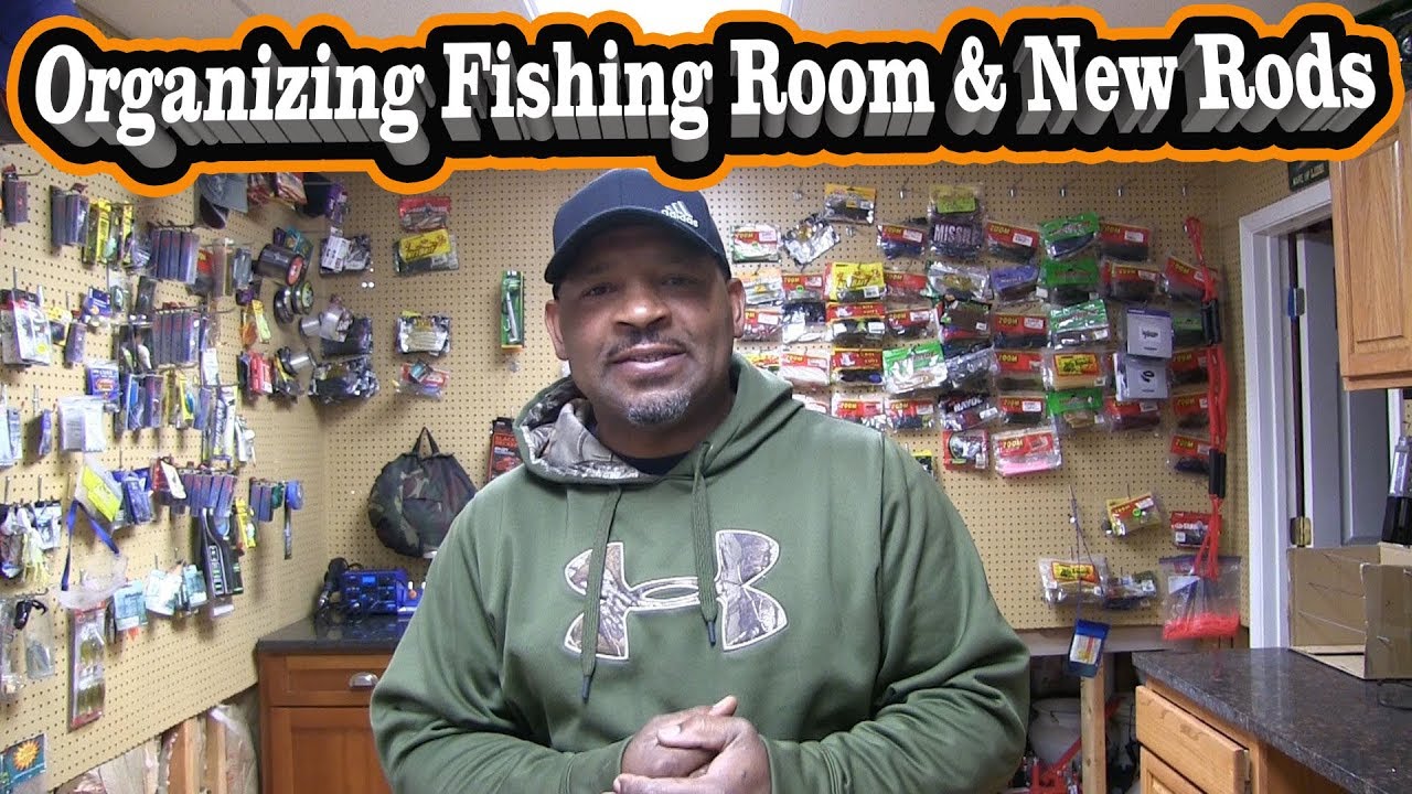 Organizing Fishing Room & New Rods - YouTube