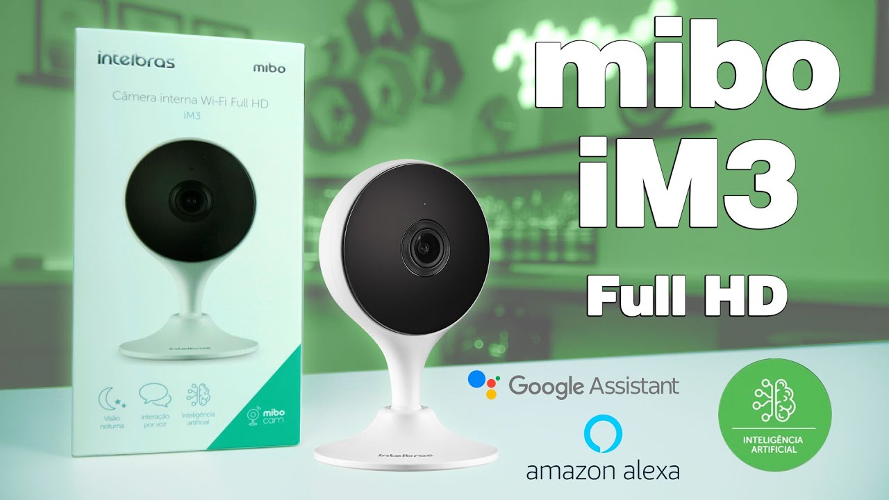 Melhor Câmera Wireless - Intelbras Mibo iM3 - review - YouTube