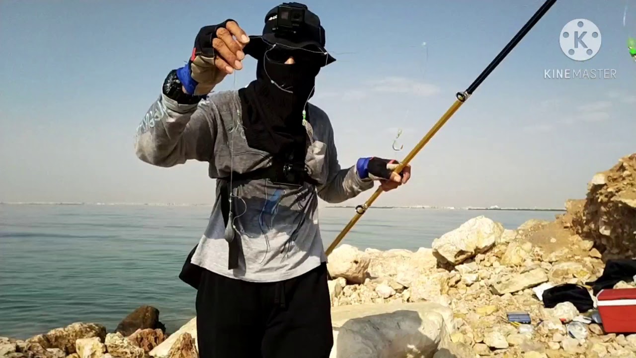 FISHING adventure Al khor Ras MATBAKH BEACH catch talakitok lapis part ...