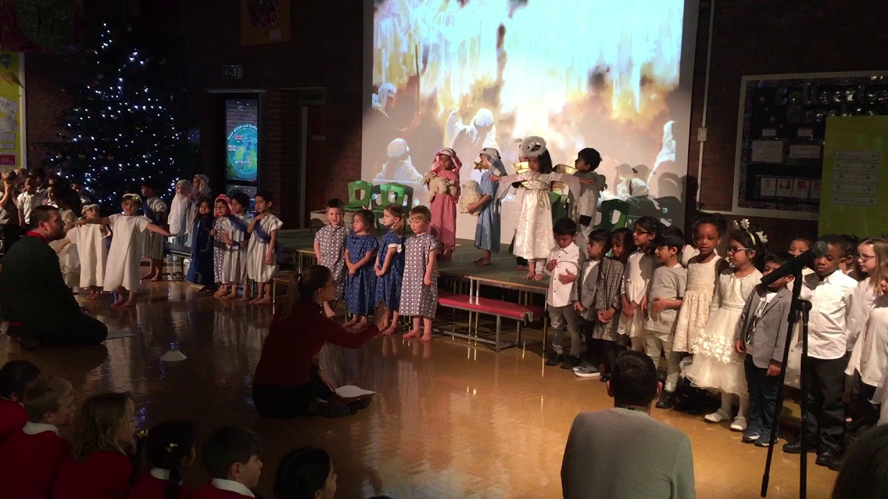 EYFS perform 'Who Can Count the Angels in the Sky' as part of their ...