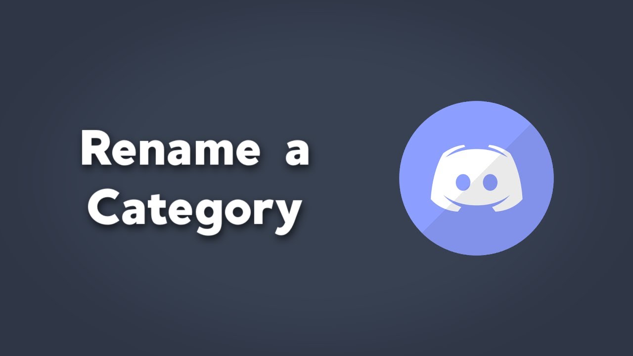 Rename a Category in Discord | Discord Setup and Appearance | Simple ...