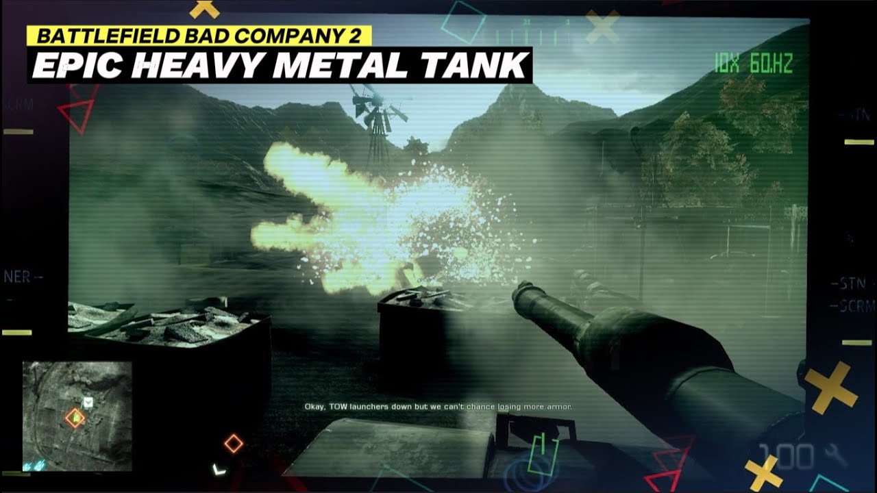 🔴EPIC HEAVY METAL TANK BATTLEFIELD BAD COMPANY 2 | CHAPTER 7 - YouTube