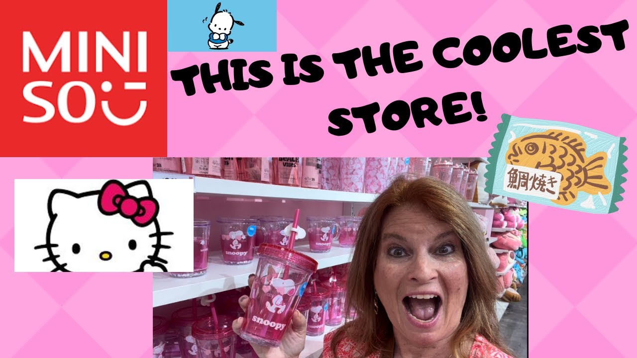 EXPLORING MINISO STORE AND TRYING JAPANESE SNACKS | Viral Vlog - YouTube