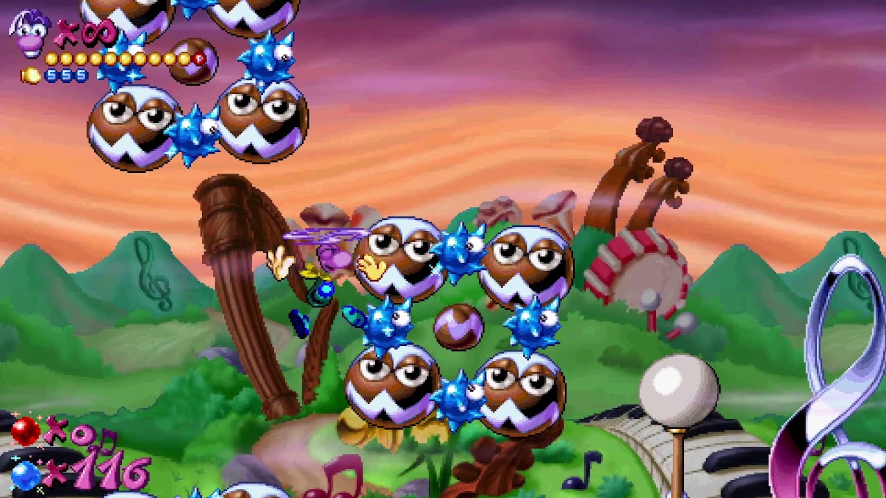 Rayman Redesigner: Lum Carnival By Ravey Davey 1993 - YouTube