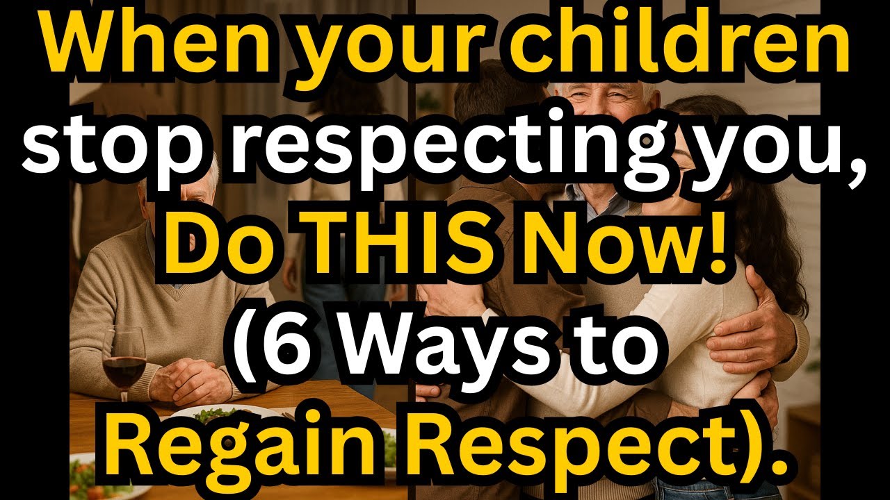When Your Children Stop Respecting You… Do THIS Now! (6 Ways to Regain ...