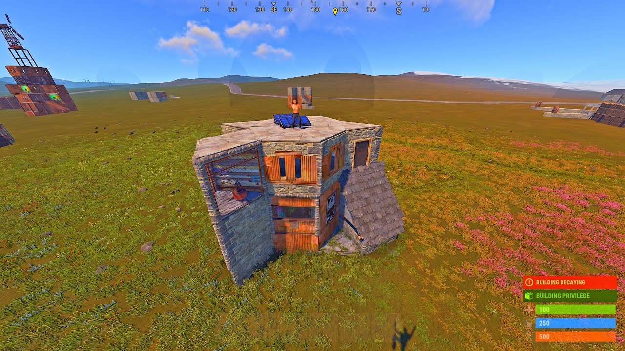 Rust Solo/Duo Compact Bunker Base Design 2x1 - YouTube