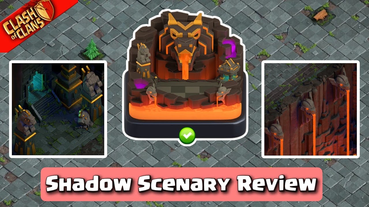 Shadow Scenary Review | Clash of Clans | Clashflict - YouTube