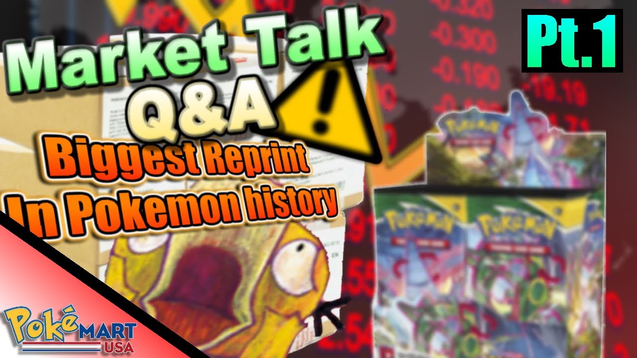 MASSIVE POKEMON CARD REPRINTS COMING?! (Q and A) - YouTube