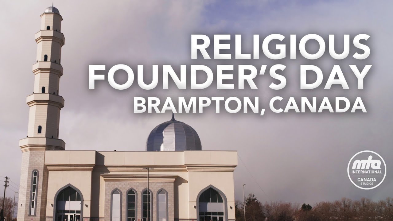 Religious Founders Day held in Brampton, Canada - YouTube