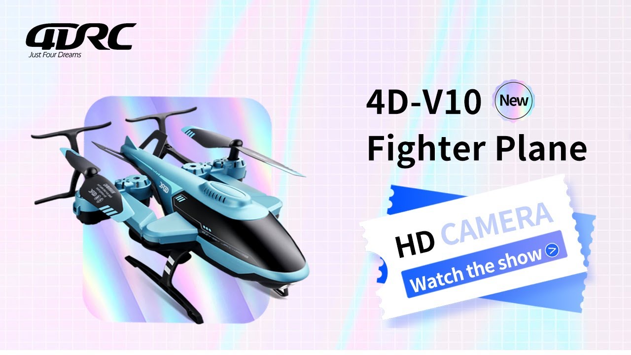 4DRC V10 Fighter plane | New technology, new difference. - YouTube