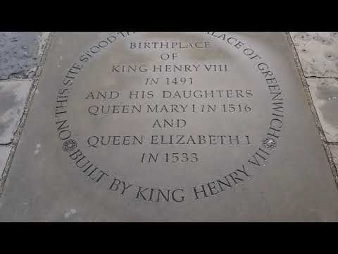 Memorial Commemorating King Henry VIII’s birth at Greenwich. - YouTube