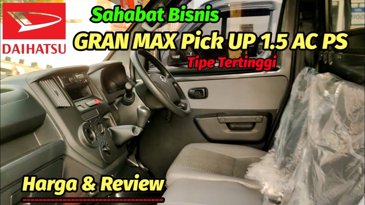 Harga / Review GRAN MAX PICK UP 1.5 AC PS 2023 power steering Tipe ...