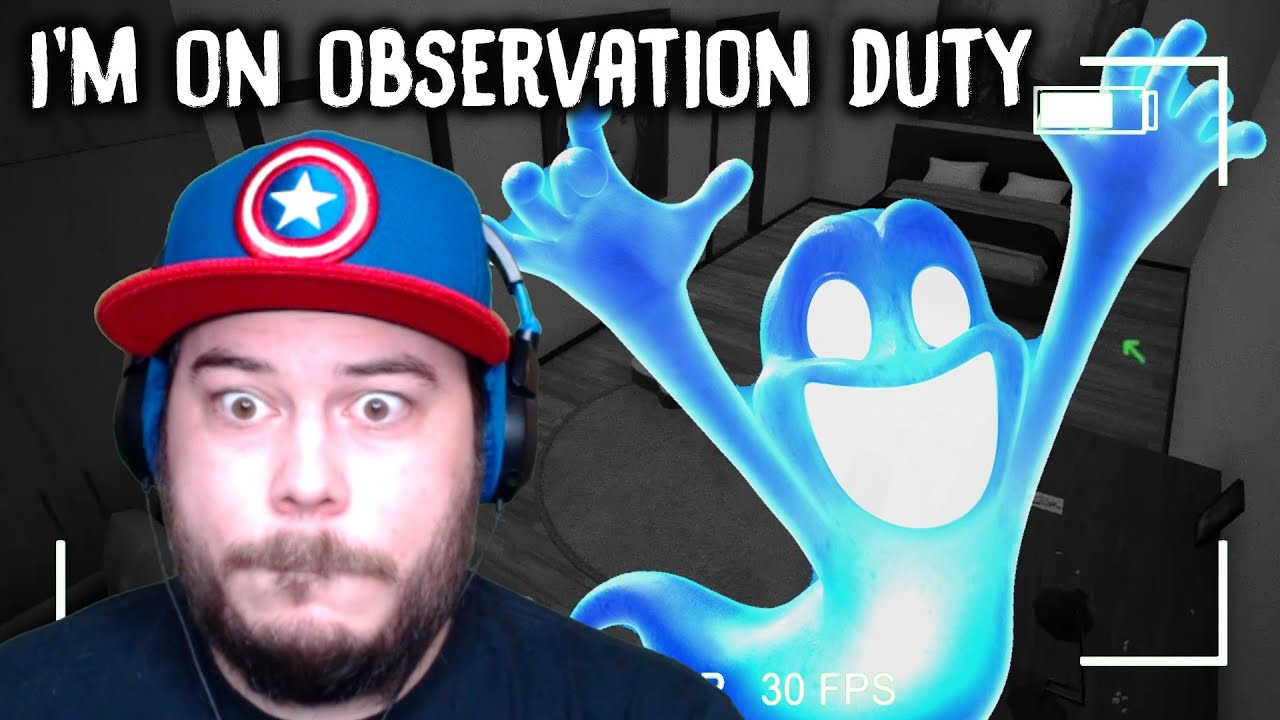 THIS HAUNTED HOUSE IS FREAKING ME OUT!! | I'm On Observation Duty - YouTube