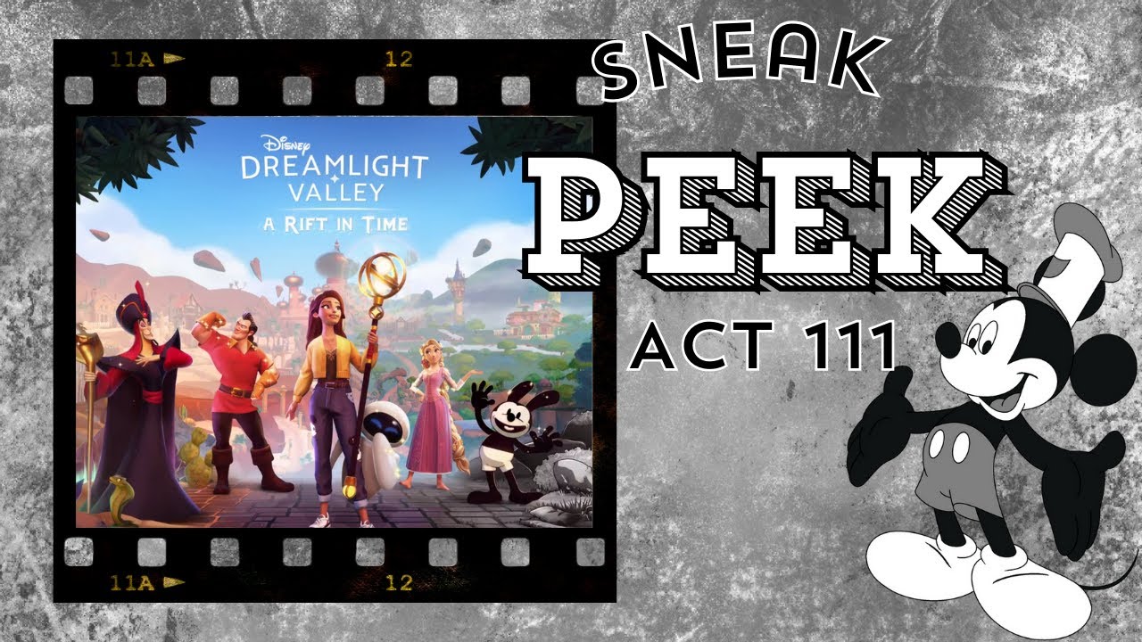 A Rift in Time Act 111 Sneak Peak! Disney Dreamlight Valley - YouTube