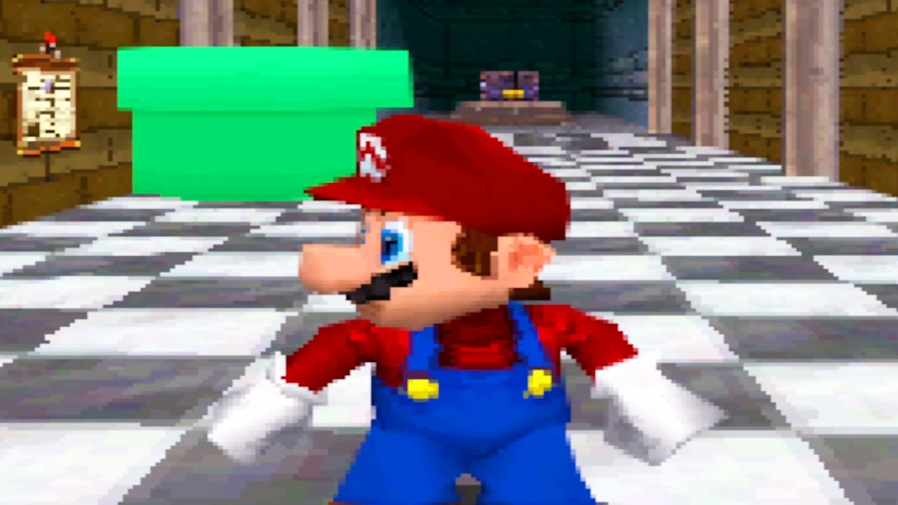 Super Mario 64 x4 (B3313 DS Beta) - 100% Walkthrough Part 10 Gameplay ...