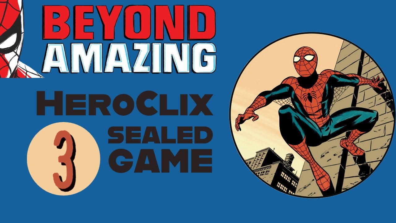 HeroClix Spider-Man Beyond Amazing Sealed Game 3 "Wall Crawlers" - YouTube