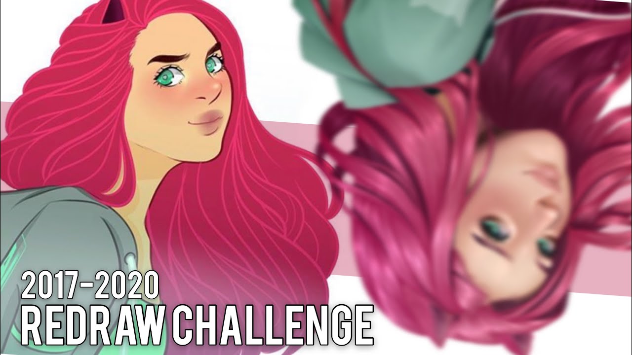 REDRAW CHALLENGE 🌸 | Procreate Time Lapse - YouTube