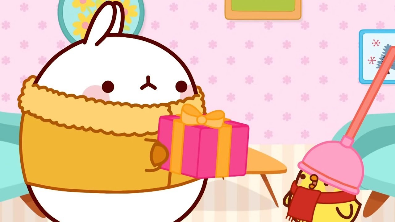 Molang - The Present | Funny Animal Cartoons | Kids Shows Club - YouTube