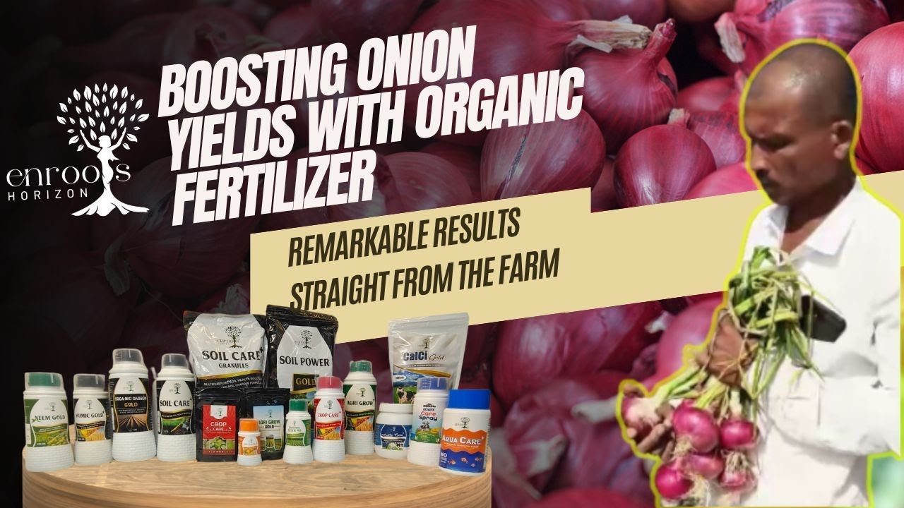 Enroots Horizon Products Results On Onion Yields - YouTube