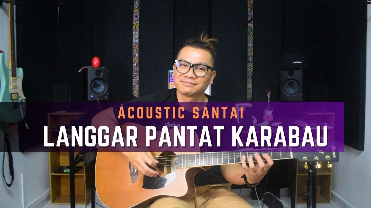Langgar Pantat Karabau - Piton Gunsaga | Acoustic Santai - YouTube