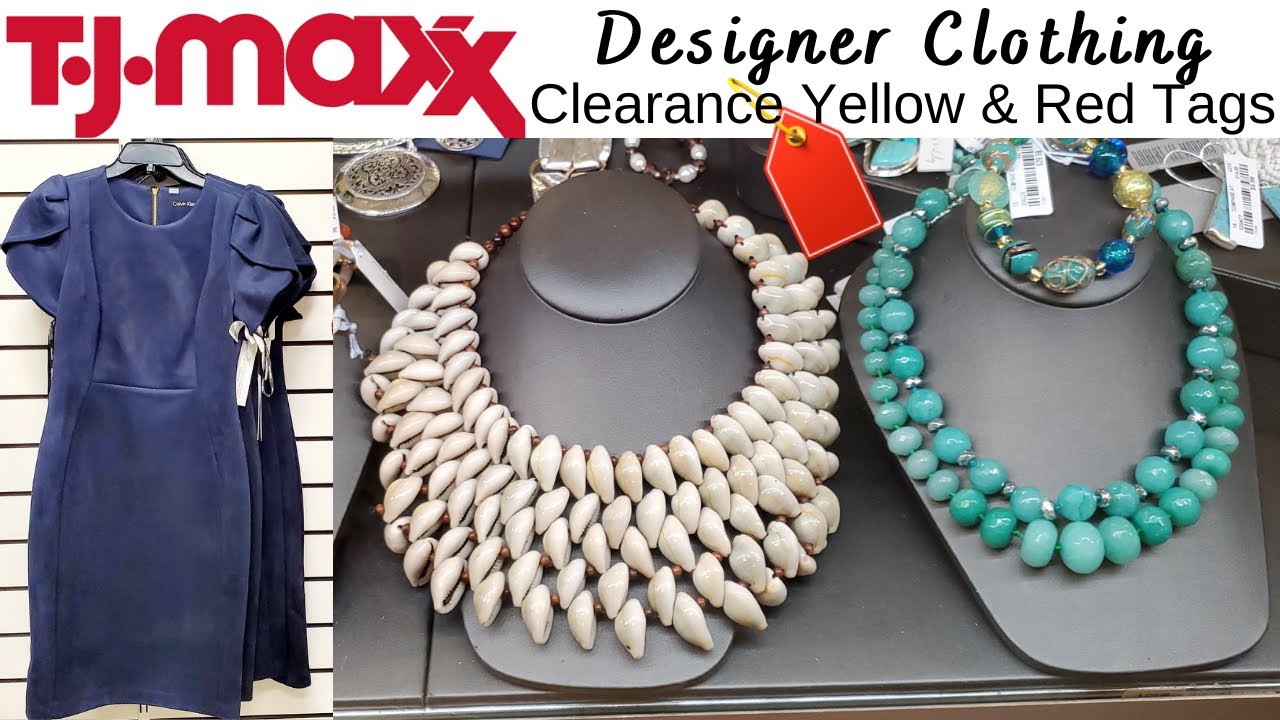 TJ MAXX SHOP WITH ME [CLEARANCE Yellow & Red Tags] - YouTube