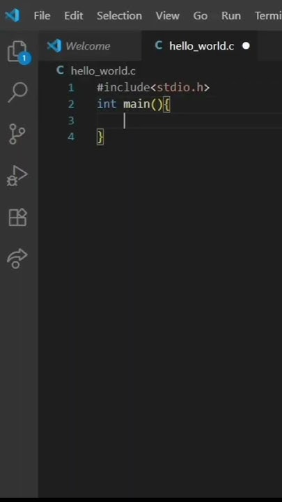 C program to print "hello world" |First C Program ..#cprogramming #clanguage #ccode #code #codes ...