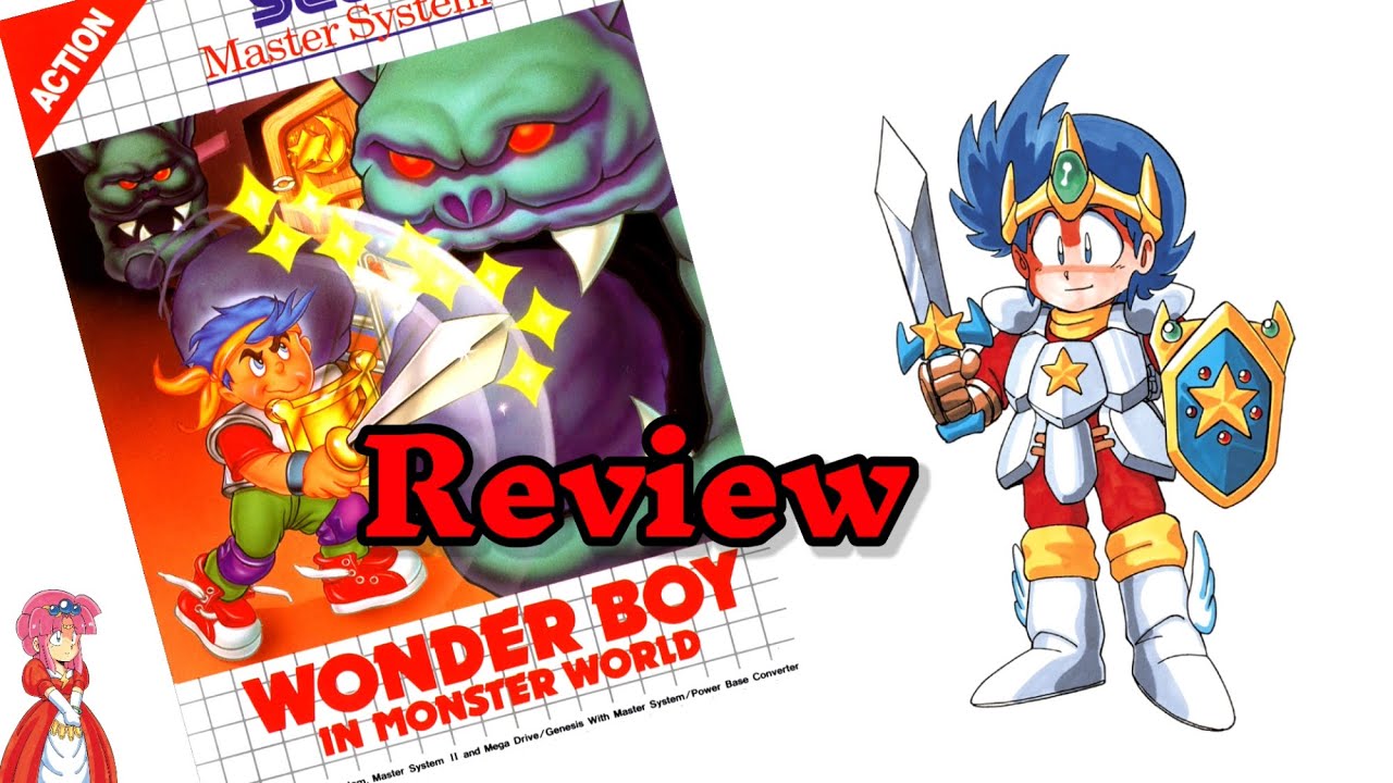 Wonder Boy in Monster World Review Sega Master System - YouTube