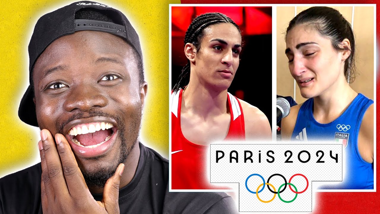 Italian Female Boxer Cries & quits Match against Algerian Trans - YouTube