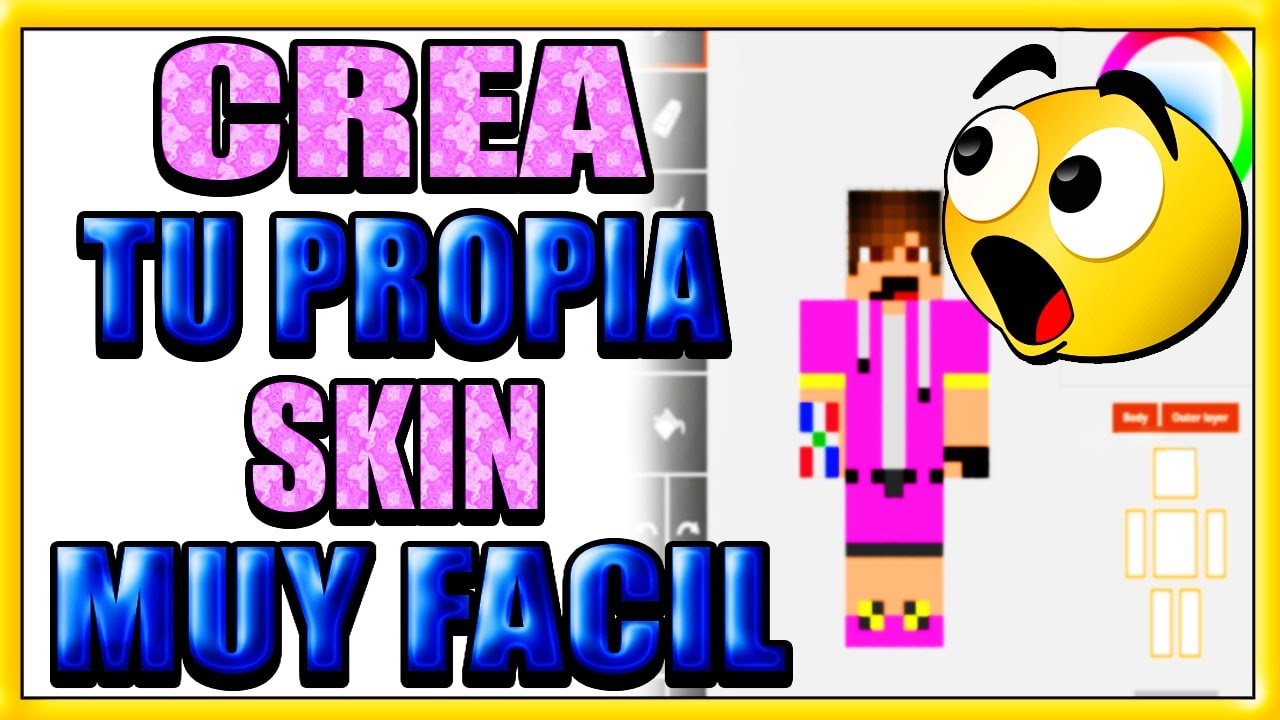 COMO crear tu propia SKIN de MINECRAFT ( GRATIS 😱 ) 2020 ENTRA YA - YouTube