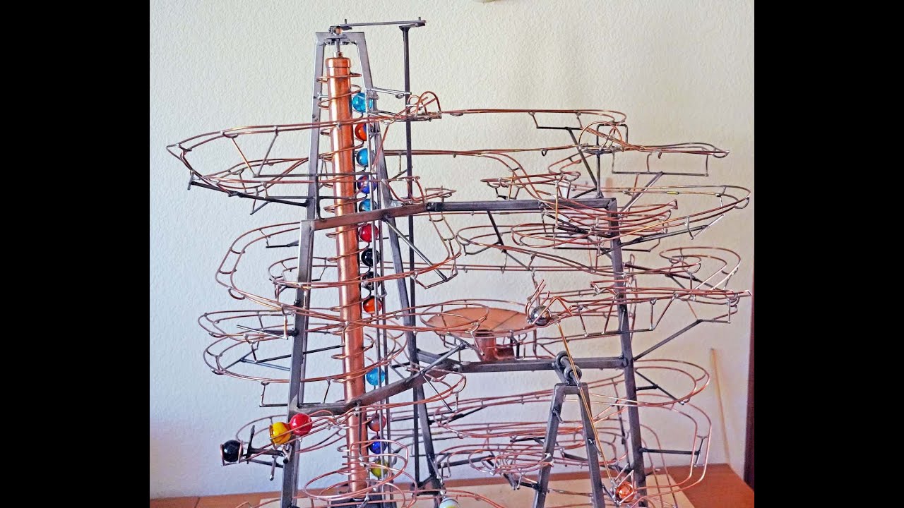 Rolling Marble Machine - YouTube