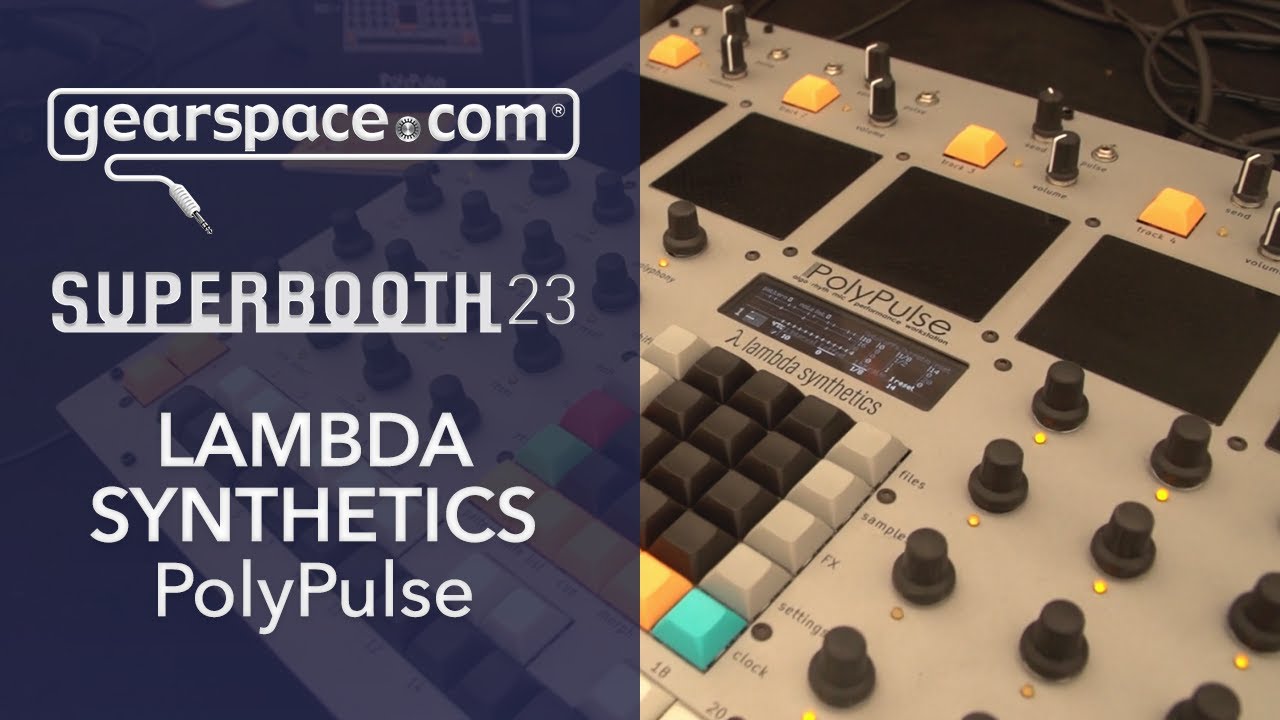 Lambda Synthetics Polypulse Gearspace Superbooth 2023 Youtube 1578