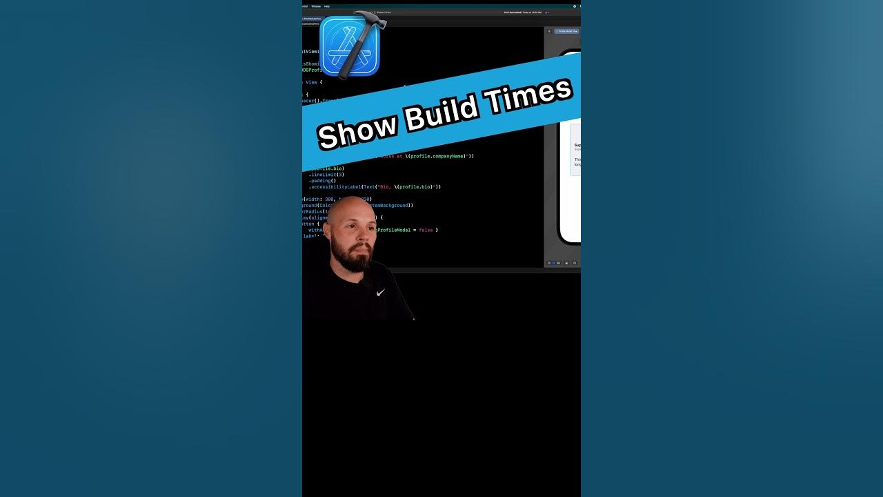 Xcode Tip - Show Build Times #iosdeveloper #swift #xcode - YouTube