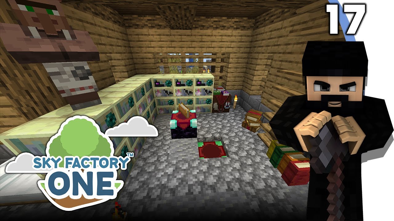 [Minecraft] Sky Factory One #17 - Enchantment Lvl 100 [FR] - YouTube